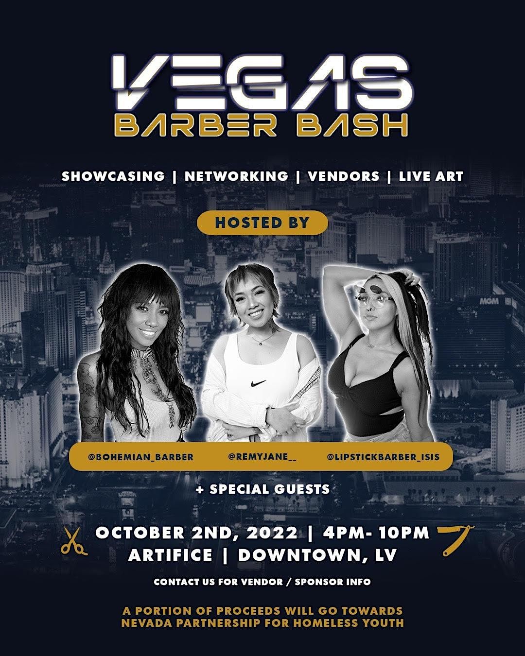 Vegas Barber Bash 2022!, Artifice, Las Vegas, 2 October 2022