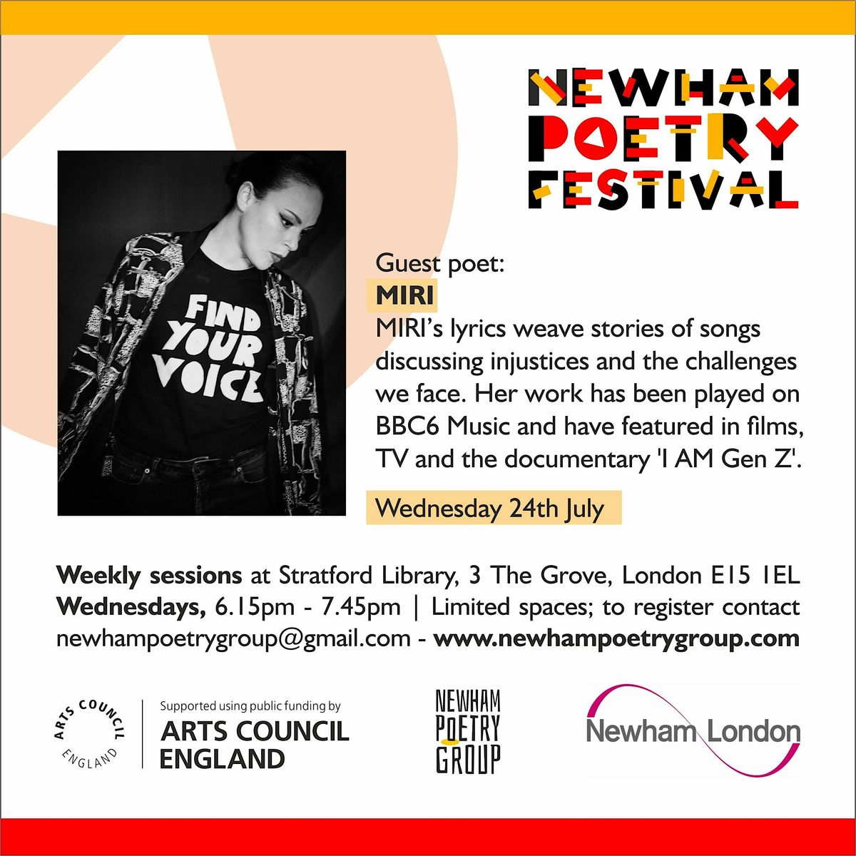 Newham Poetry Festival - Poetry For All, Stratford Library, London, 24 ...