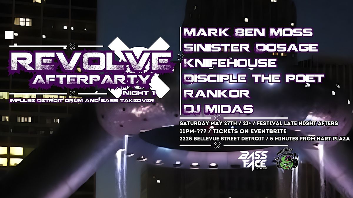 Revolve Afterparty 2023 Night 1 - Impulse Detroit Drum and Bass Takover ...
