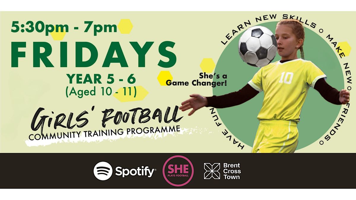 She Plays Football - Free Training for Year 5-6 - Friday Sessions ...