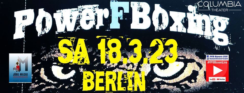 Profiboxen in Berlin , Columbia Theater Berlin, 18 March 2023