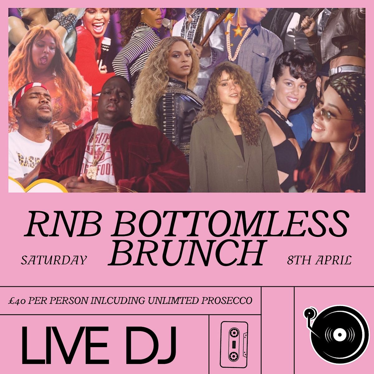 RnB Bottomless Brunch @ Effra Social, Effra Social, London, 8 April 2023