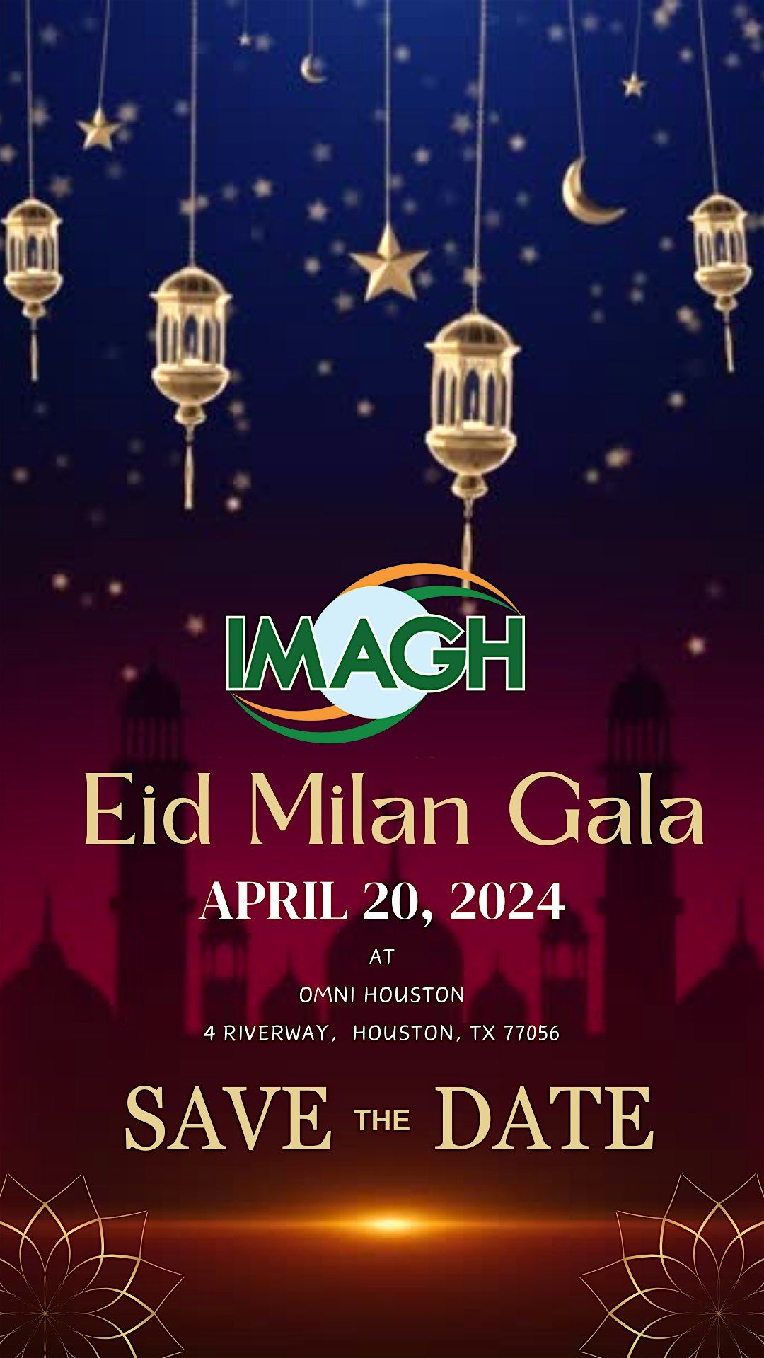 Eid Milan Gala 2024, Omni Houston Hotel, 20 April 2024