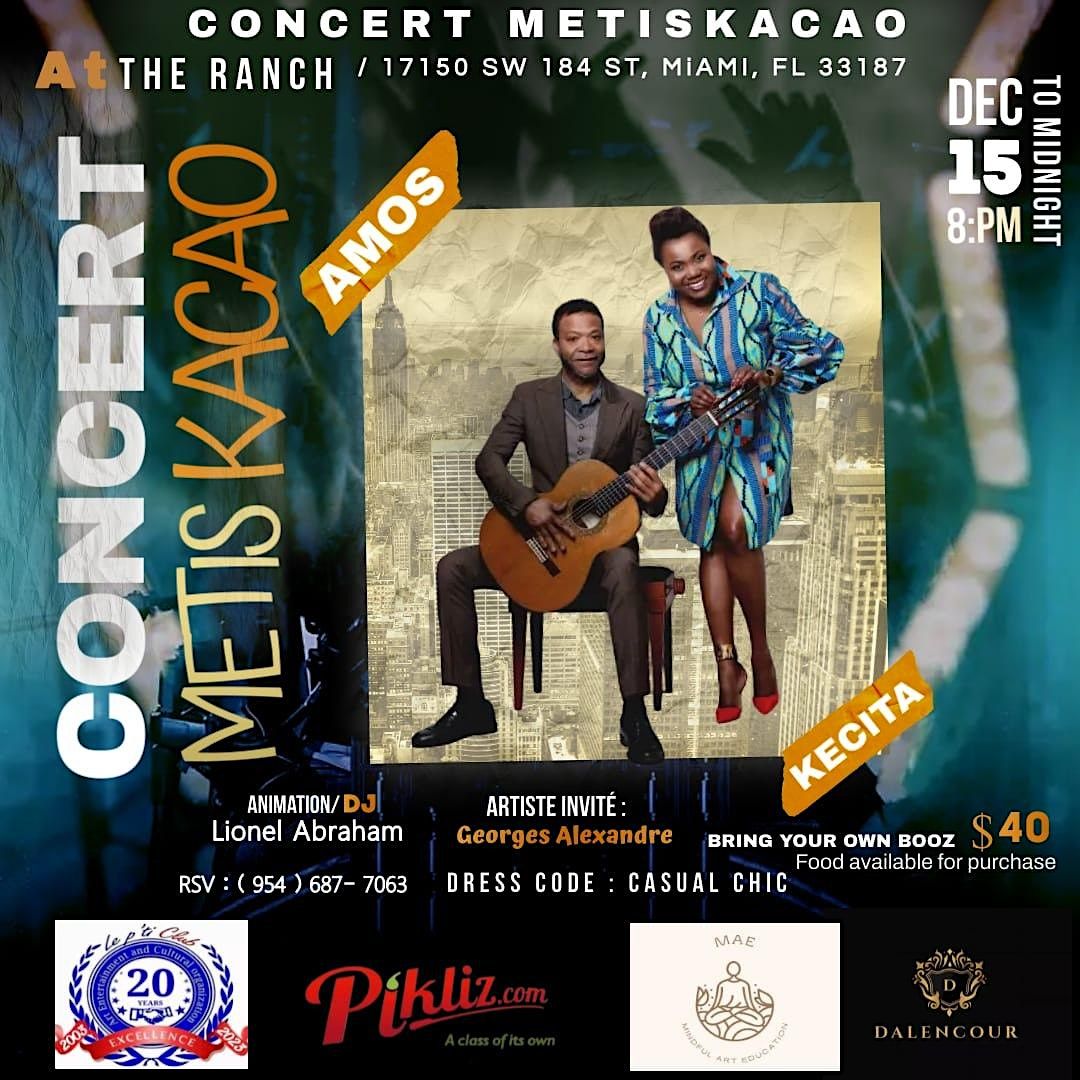 AMOS COULANGES en Concert from Paris to Miami, At The RANCH, Miami, 15 ...