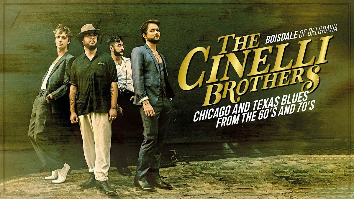 The Cinelli Brothers, Boisdale of Belgravia, London, 27 March to 28 March