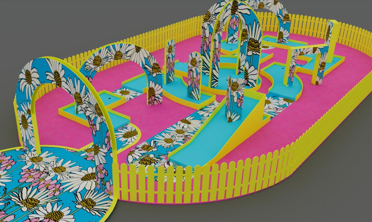 AUGUST - Wild Swing Mini Golf, Design District, London, 1 August to 31 ...