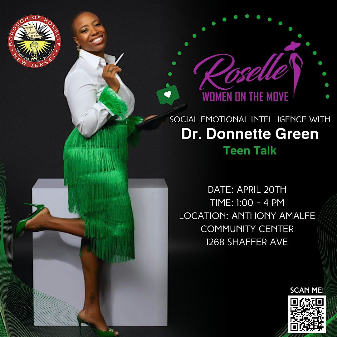 Teen Talk: Social Emotional Intelligence with Dr. Donnetta Green, 1268 ...