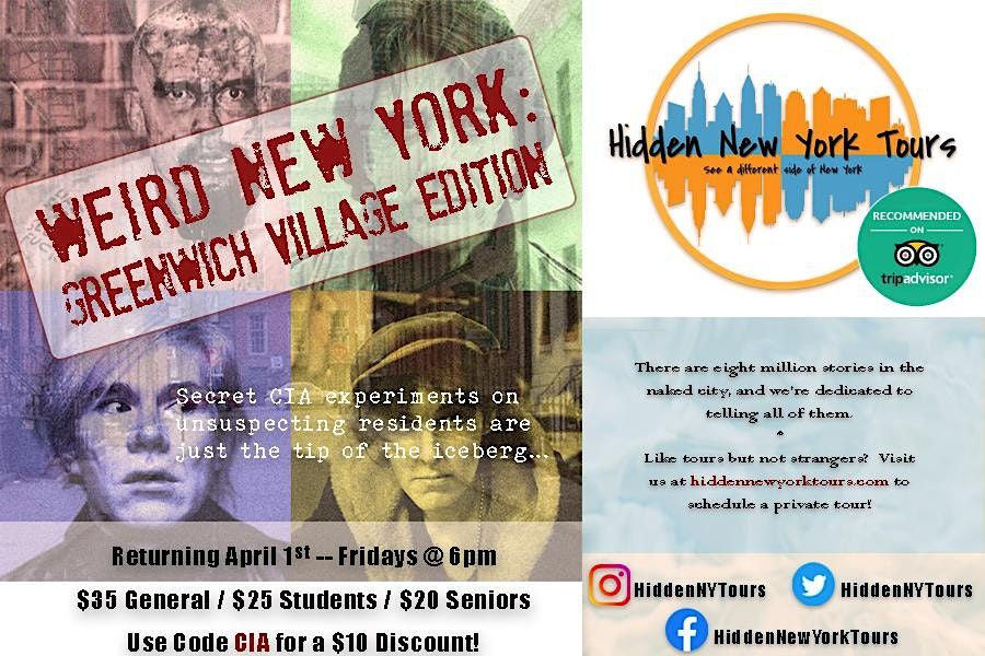 Weird New York: Greenwich Village Edition, Washington Square Arch, New ...