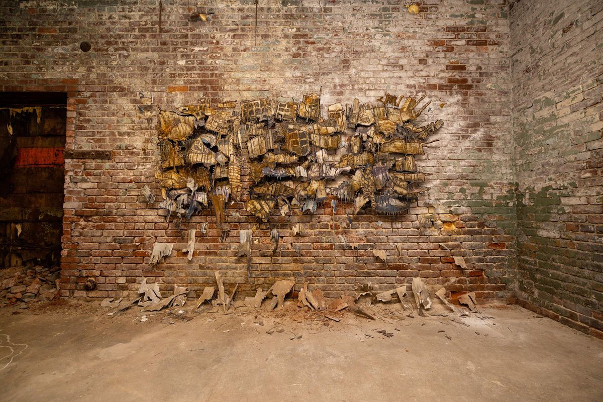 Erosive Tension - Art Installation at Western Avenue Studios, Western Avenue Studios, Lowell, 1 ...