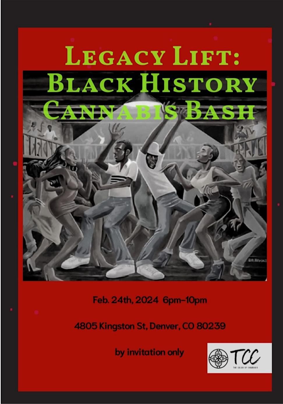 Legacy Lift: Black History Cannabis Bash, Location will be sent upon ...