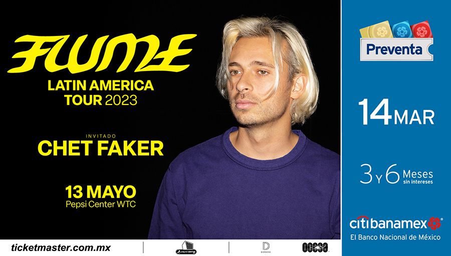 FLUME LATIN AMERICA TOUR, Pepsi Center WTC, Mexico City, 13 May 2023