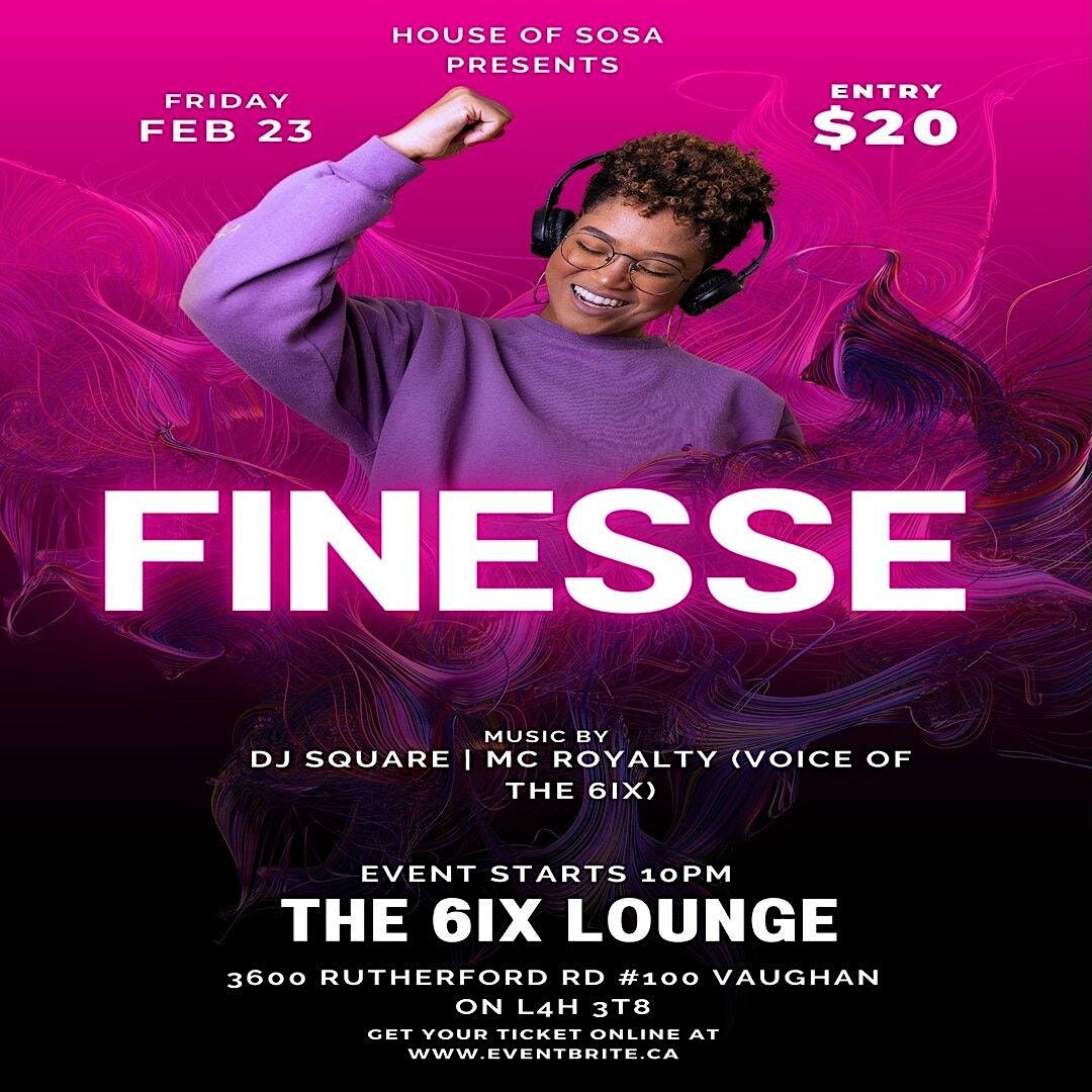 Finesse, THE 6IX LOUNGE, Rutherford Road, Vaughan, ON, Canada, 23 ...