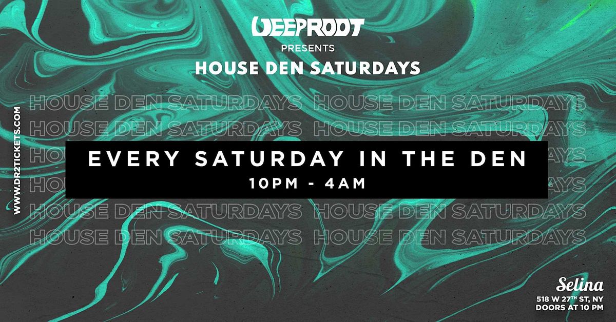 House Den Saturdays at Selina Nightclub, Selina Chelsea New York City ...