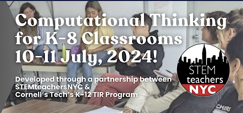 Computational Thinking for K8 - Building a language of problem solving ...