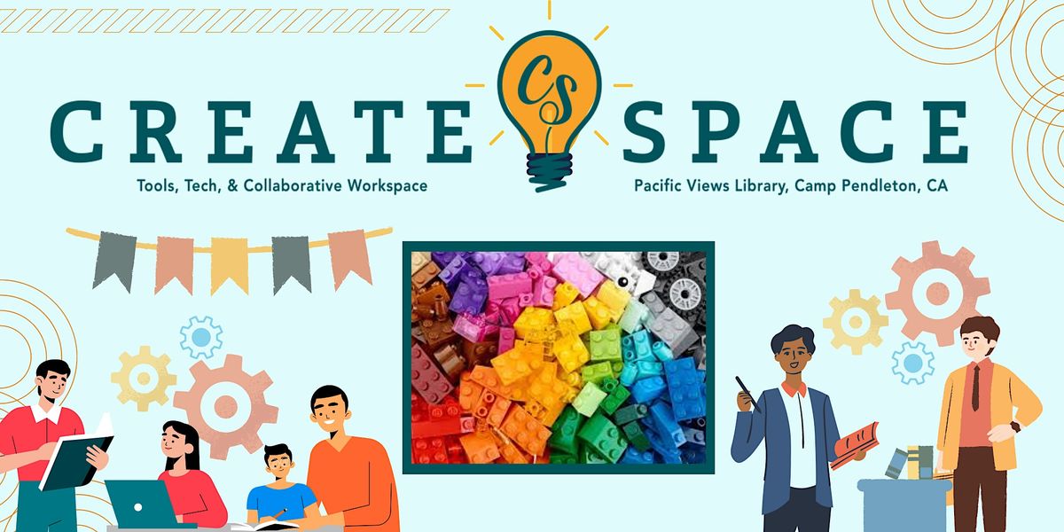 LEGO CreateSpace Class, Pacific Views Library, Oceanside, 27 September 2022