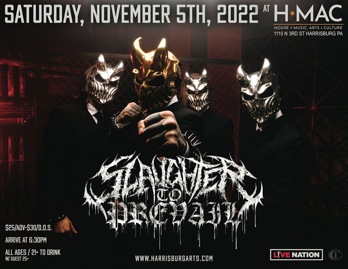 Slaughter To Prevail, The Capitol Room at HMAC, Harrisburg, 5 November 2022