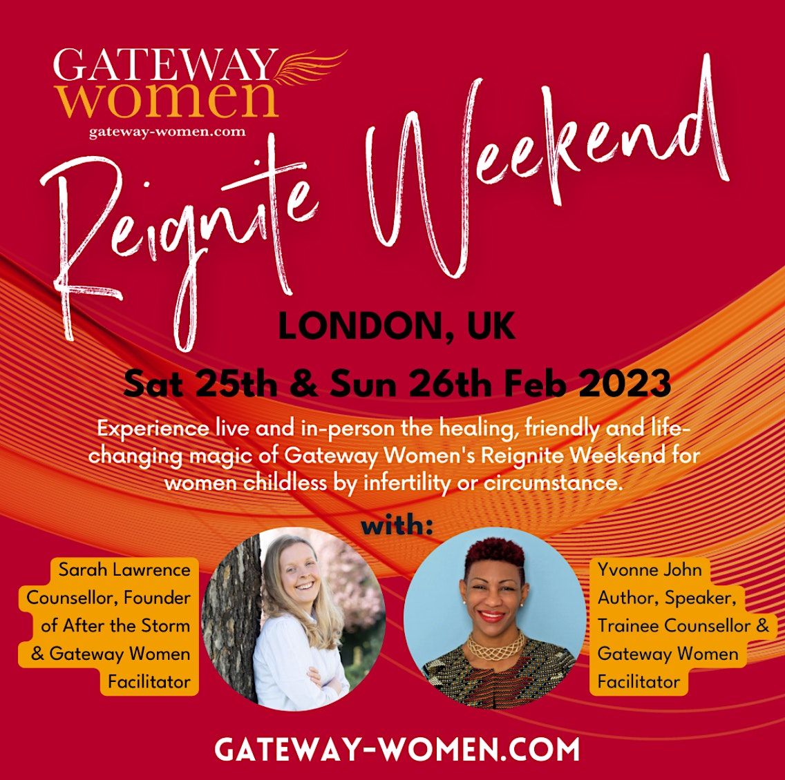 Gateway Women Reignite Weekend - London 25 & 26 February 2023, ISH ...