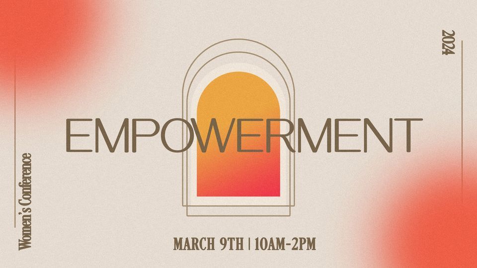 Empowerment Conference 2024, Wesley Center at LHC, Clermont, 9 March 2024