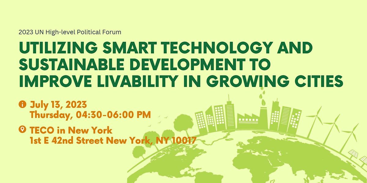Utilizing smart technology & sustainable development to improve ...