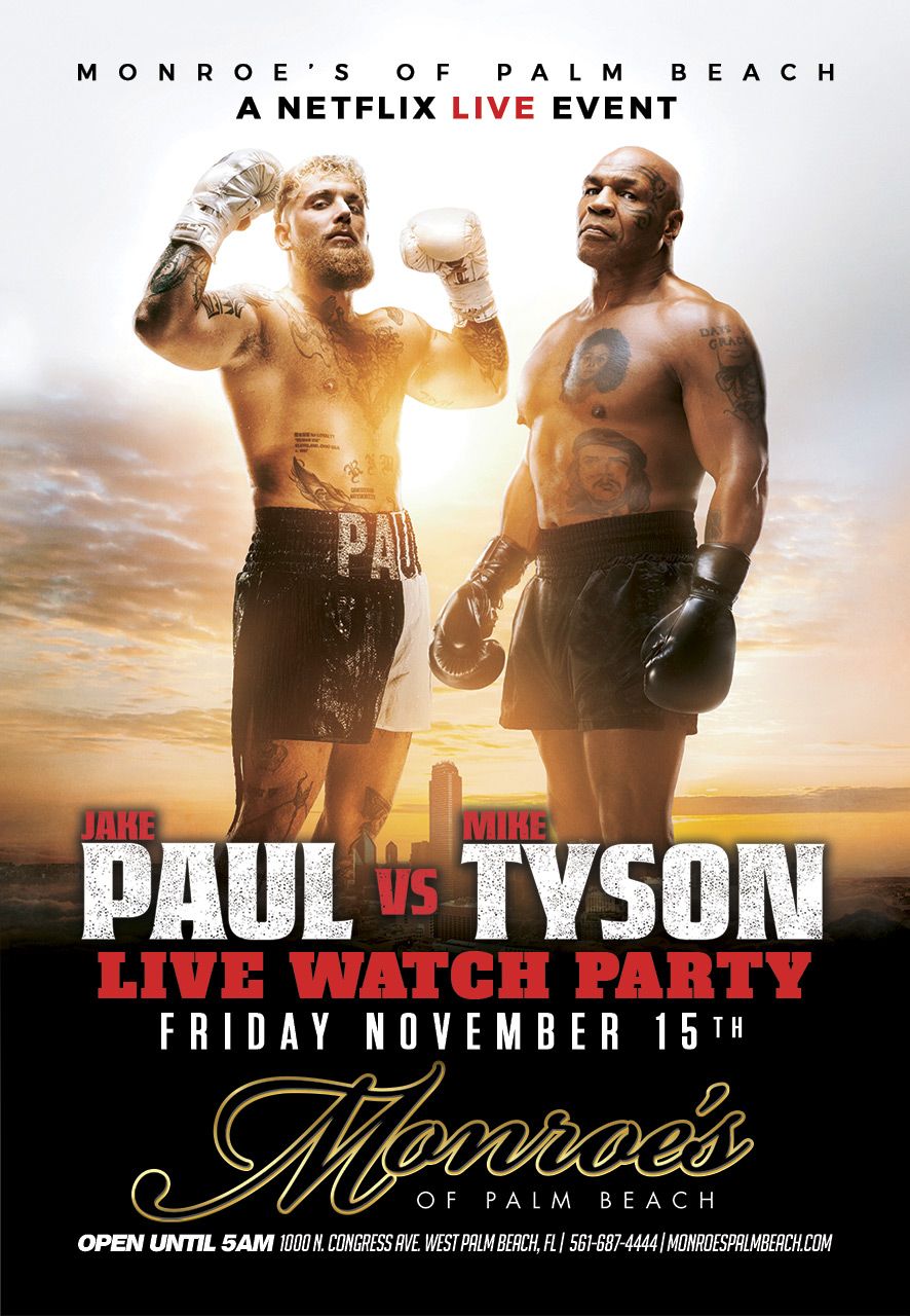 Mike Tyson vs Jake Paul Boxing Watch Party, River Cree Resort & Casino ...
