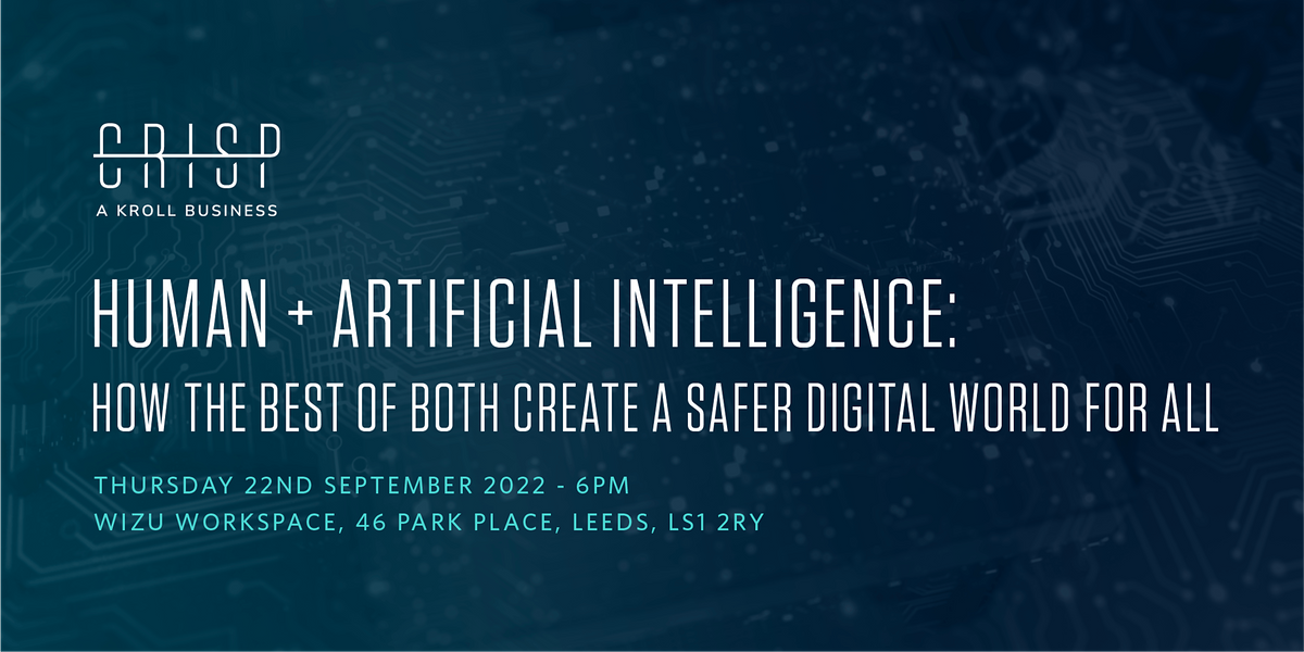 Human Intelligence + AI: How the best of both create a safer digital ...