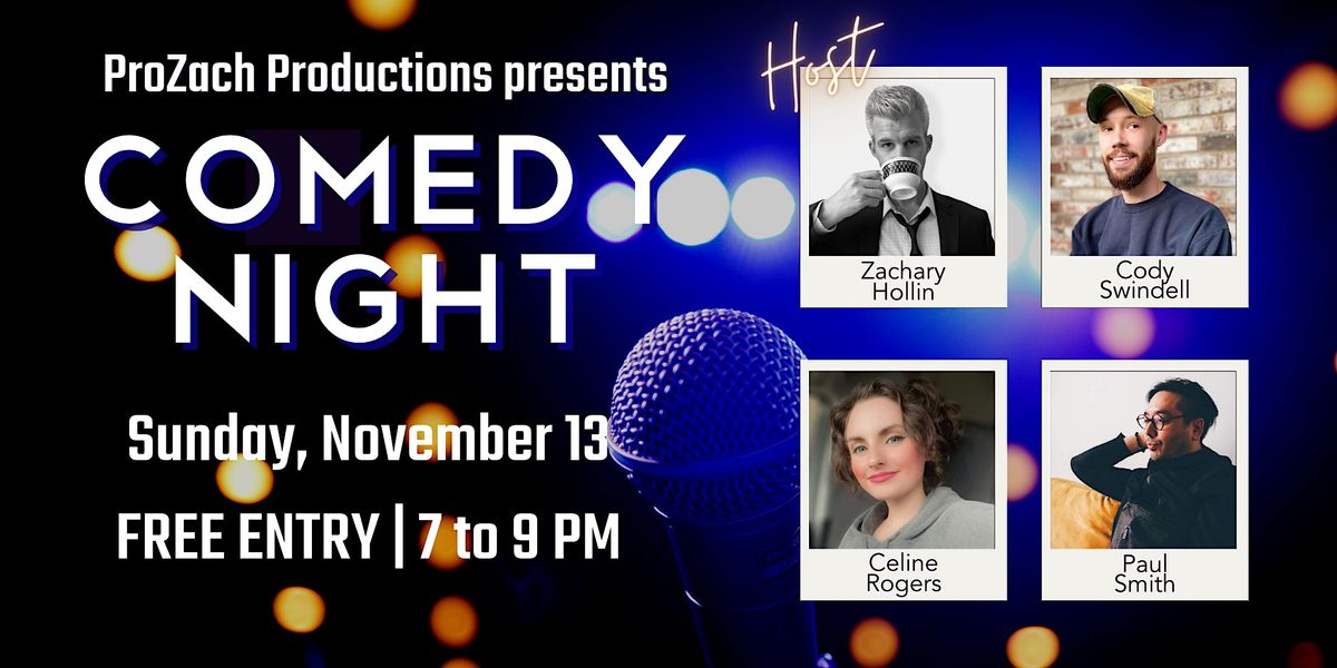 Comedy Night in Third Rail, Third Rail Bar + Events, Grapevine, 13 ...