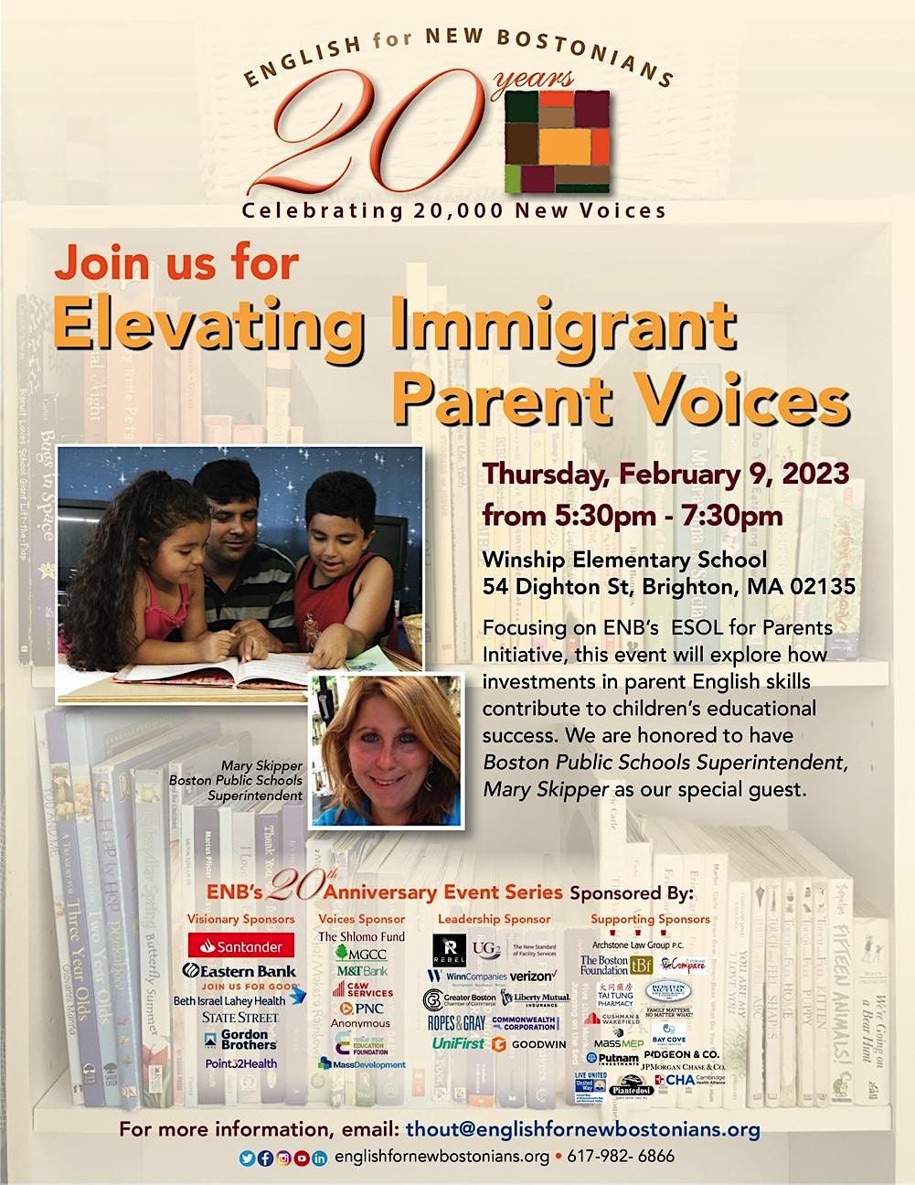 Elevating Immigrant Parent Voices, Winship Elementary School, Boston, 9 ...