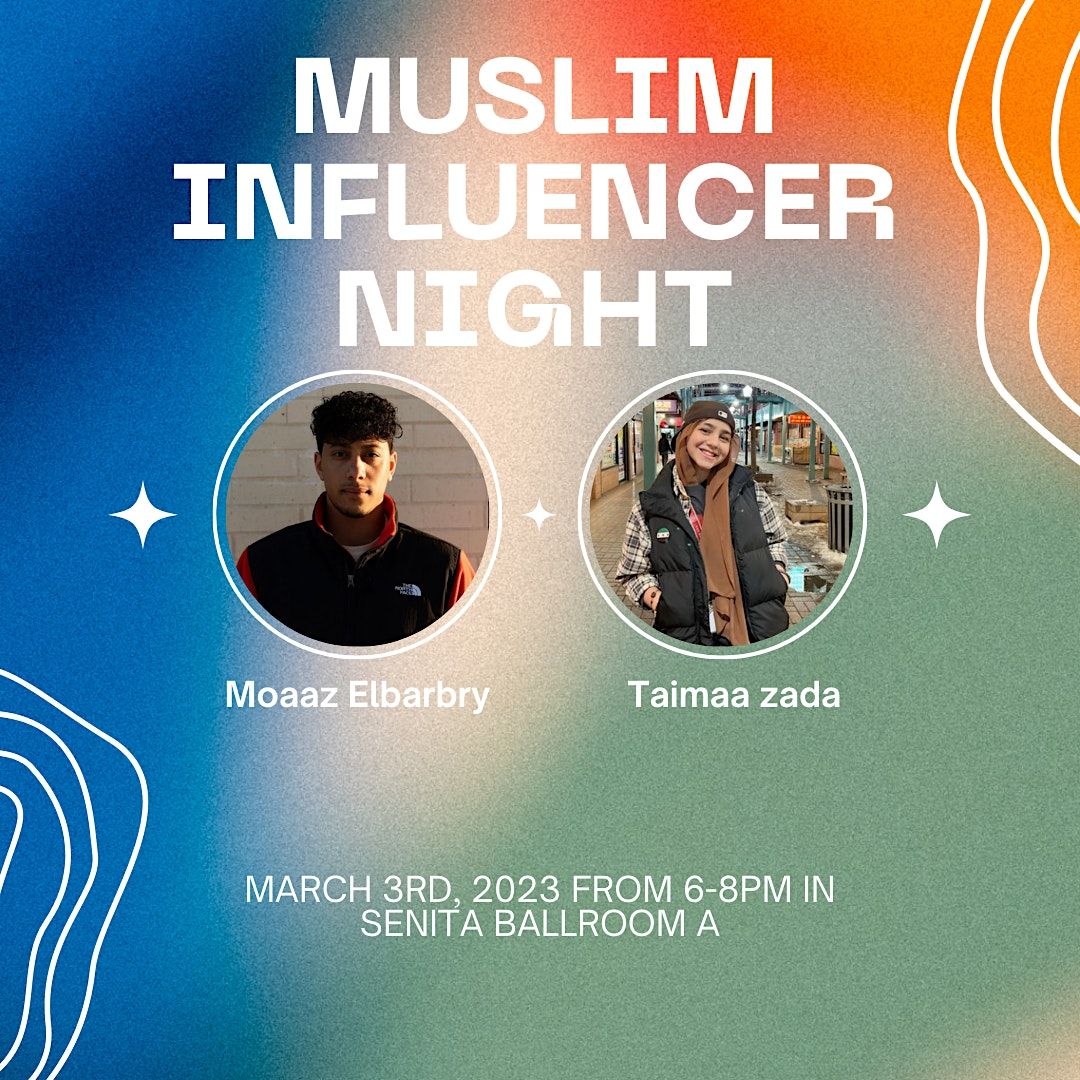 Muslim Influencer Night, Student Pavilion Senita Ballroom, Tempe, 3 ...