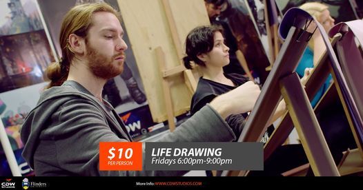 Open Life Drawing, CDW Studios, Adelaide, 14 May 2021