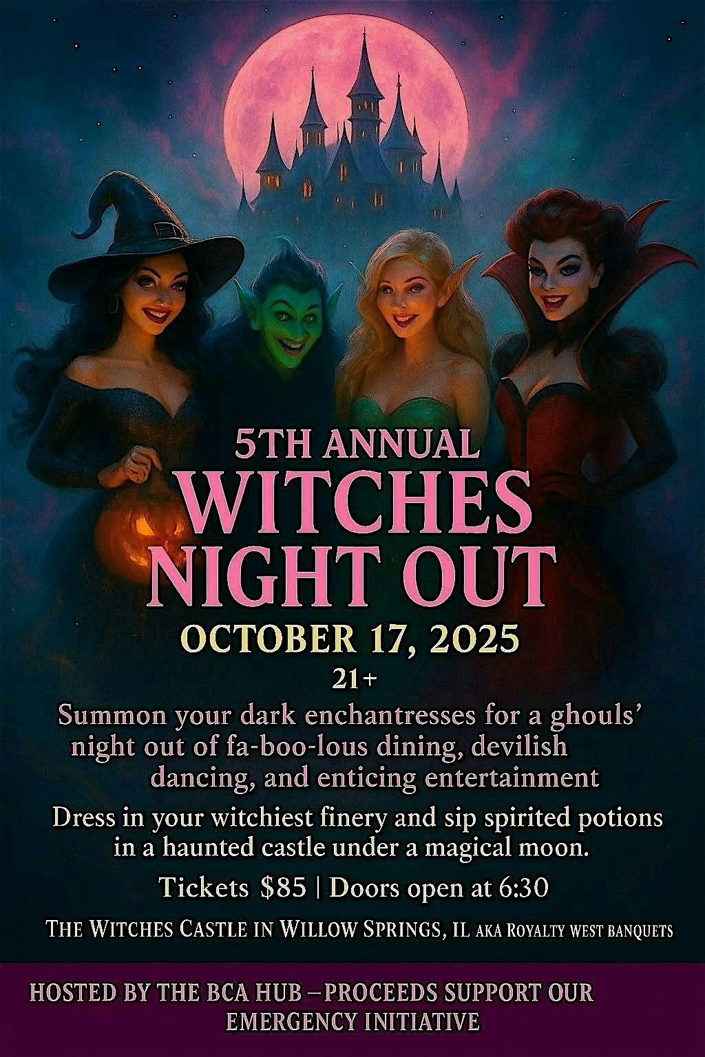 Witches Night Out, Royalty West Banquets, Willow Springs, 17 October 2025