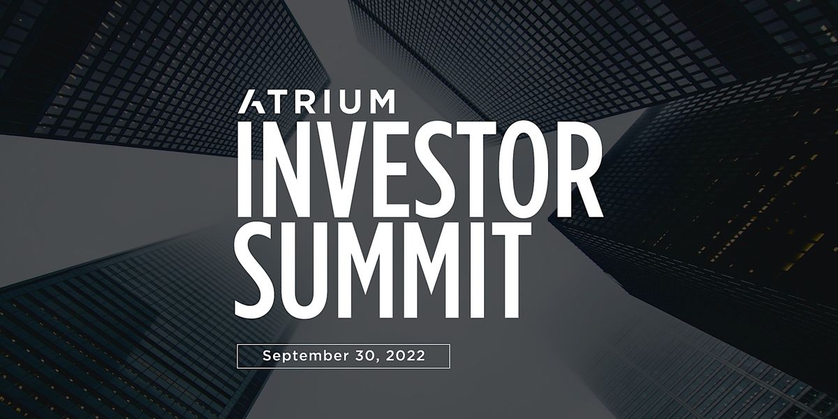 Atrium Investor Summit 2022, Arnold Palmer's Bay Hill Club & Lodge ...