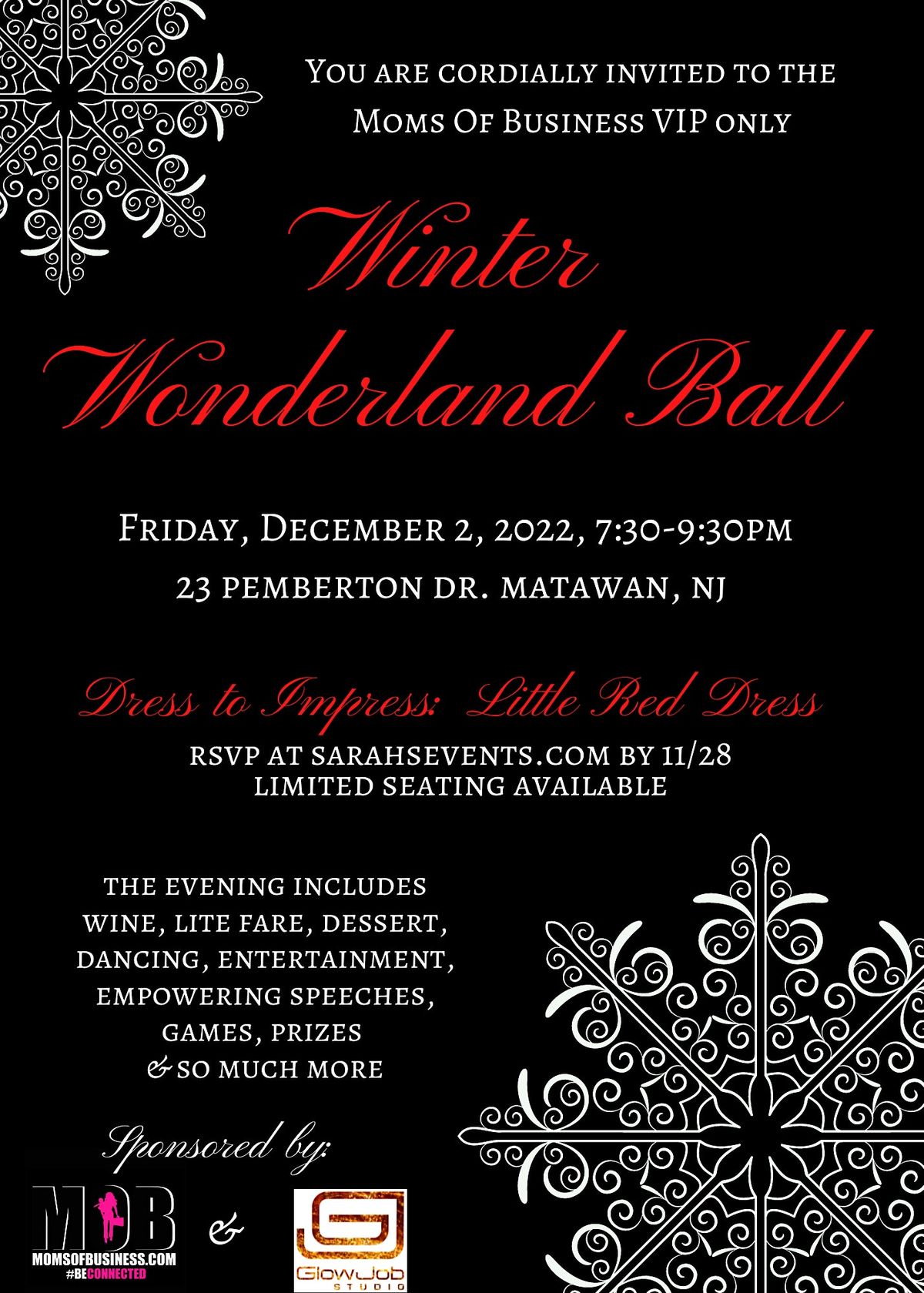 4th Annual MOB VIP Winter Wonderland Ball, 23 Pemberton Dr, Matawan, 2 ...