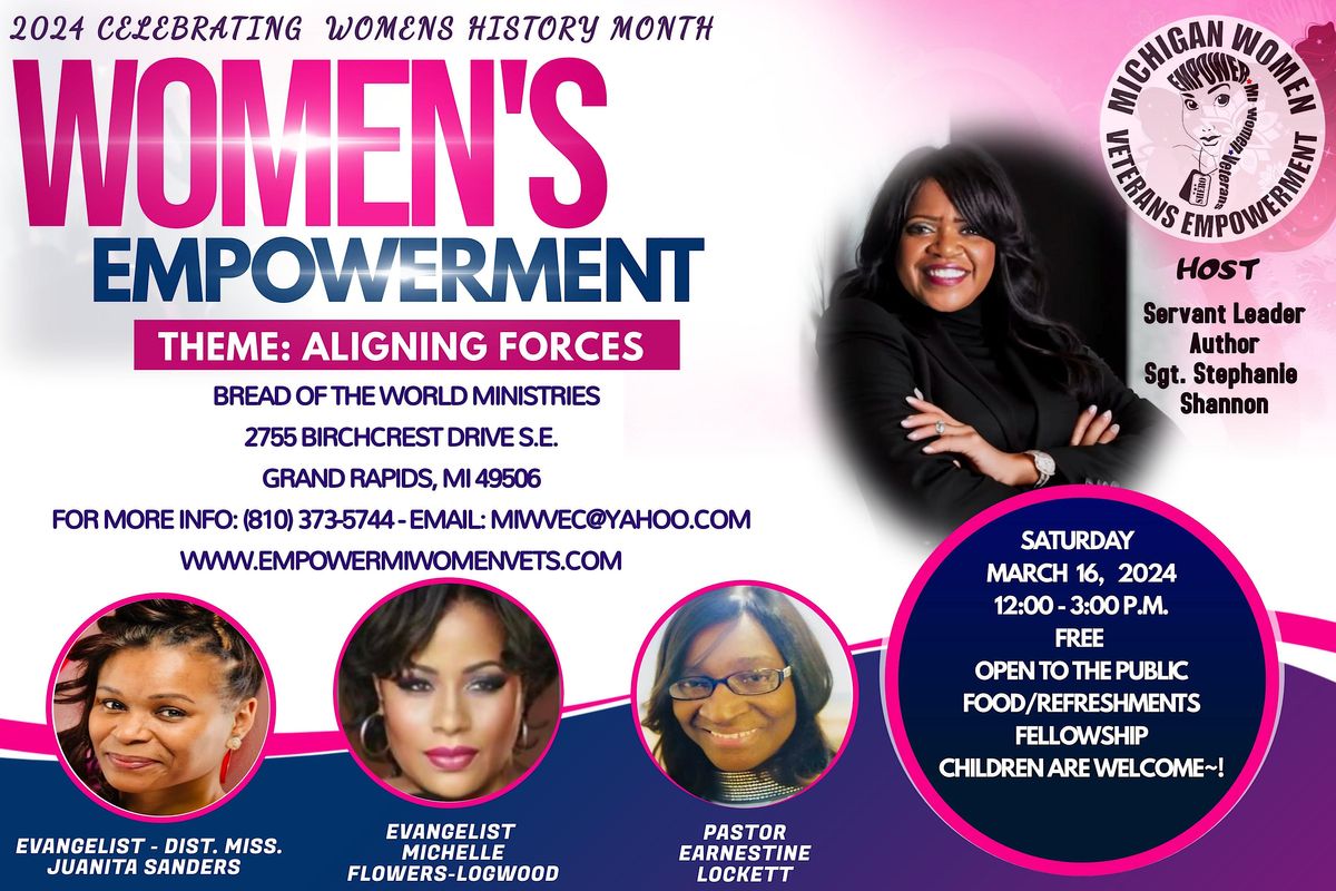 Power Womens History Month Empowerment Event, 2755 Birchcrest Dr SE ...