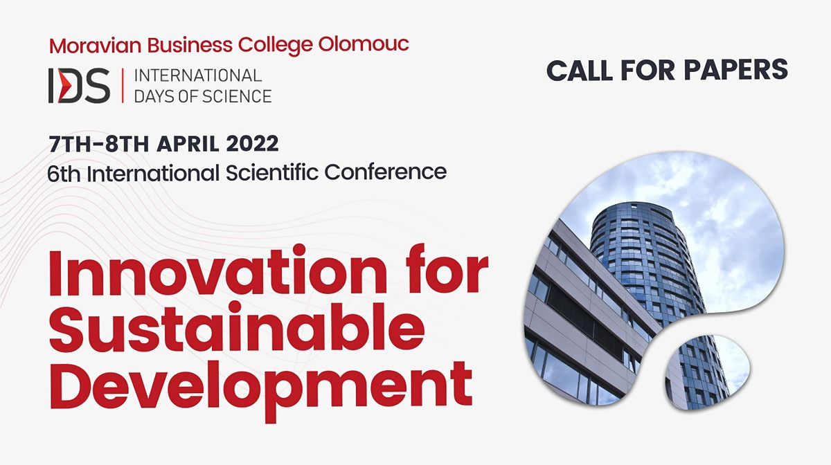 International Days of Science 2022, Moravská vysoká škola Olomouc, 7 ...