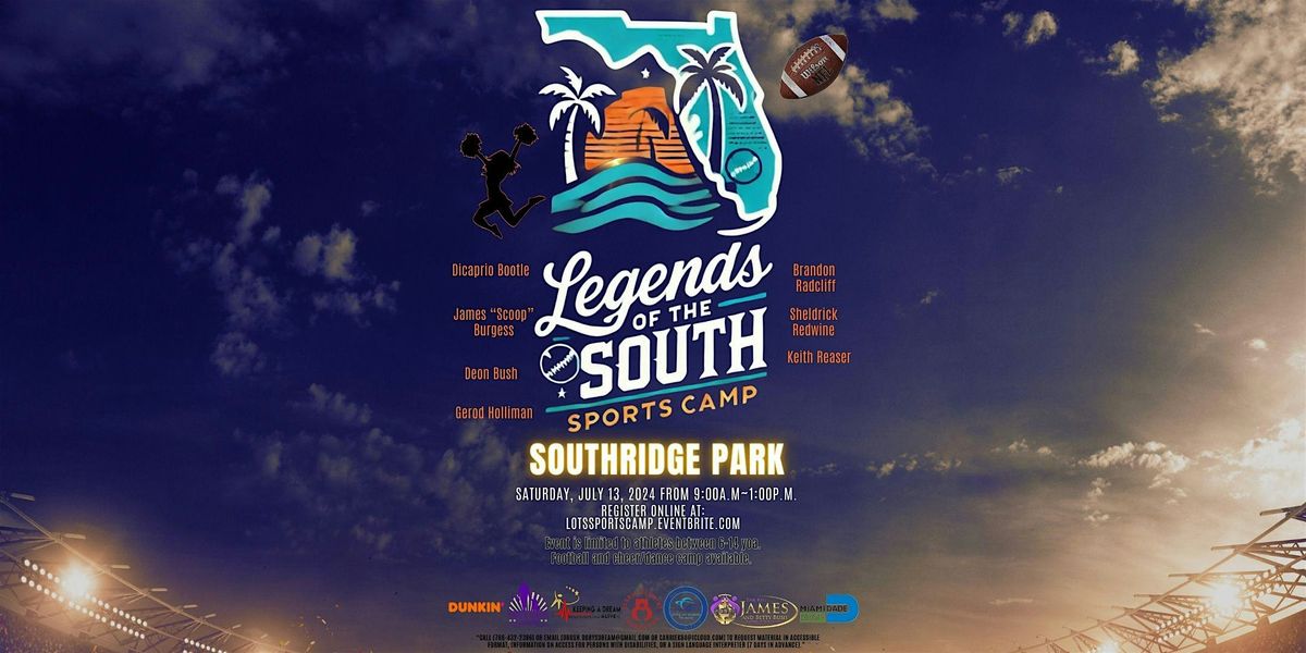 Legends of the South Sports Camp, Southridge Park, Miami, 13 July 2024