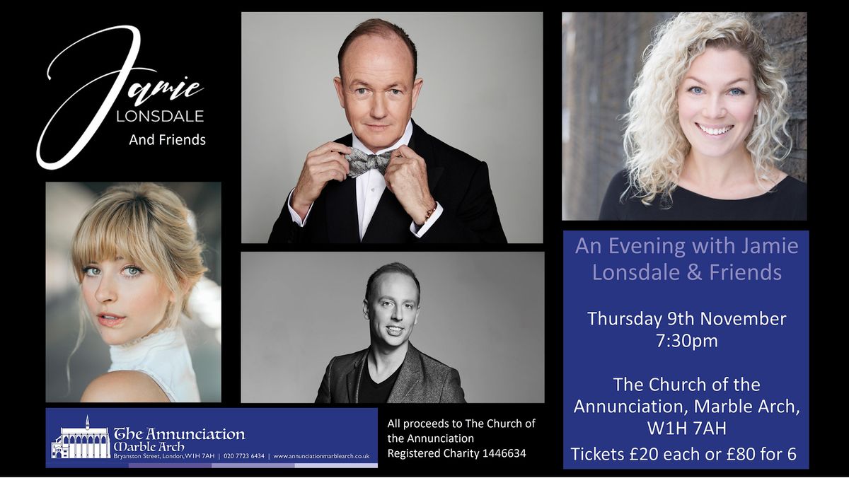 An Evening with Jamie Lonsdale and Friends, Church of the Annunciation ...
