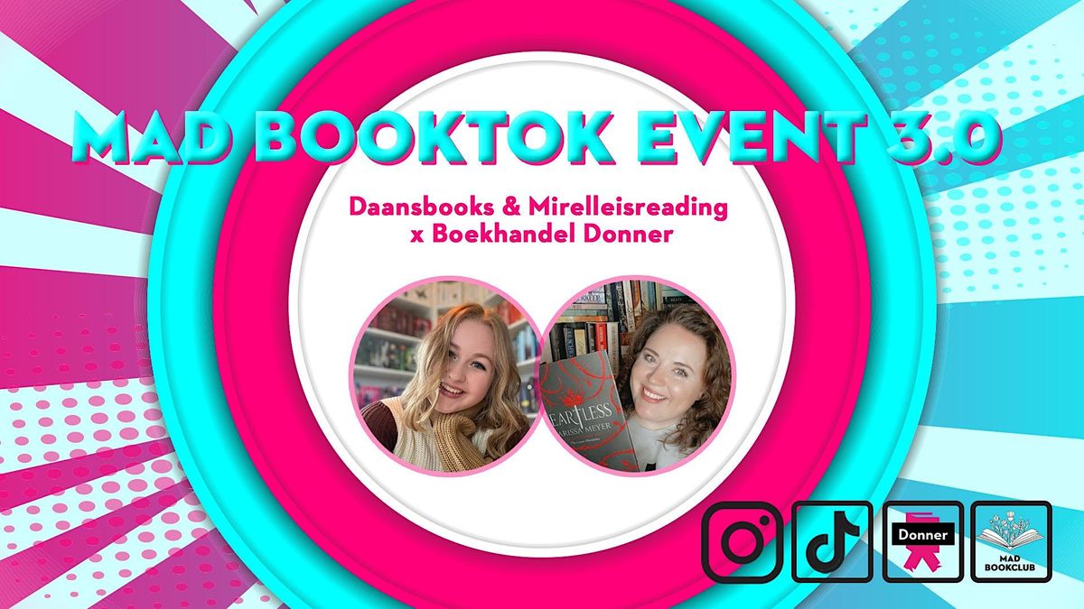MAD Booktok event 3.0, Boekhandel Donner, Rotterdam, 6 May 2023