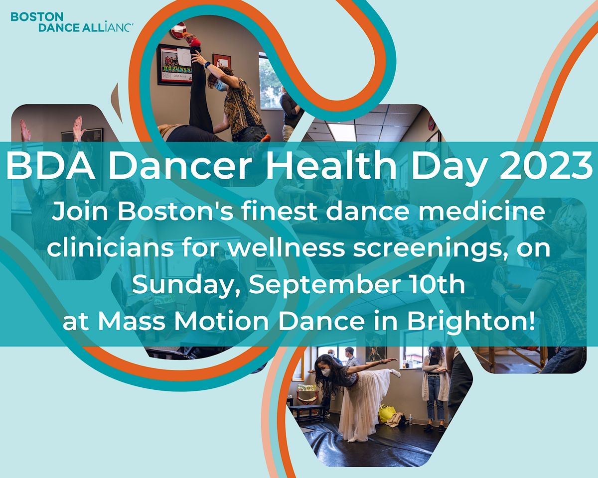 Dancer Health Day 2023, Mass Motion Dance Boston, 10 September 2023