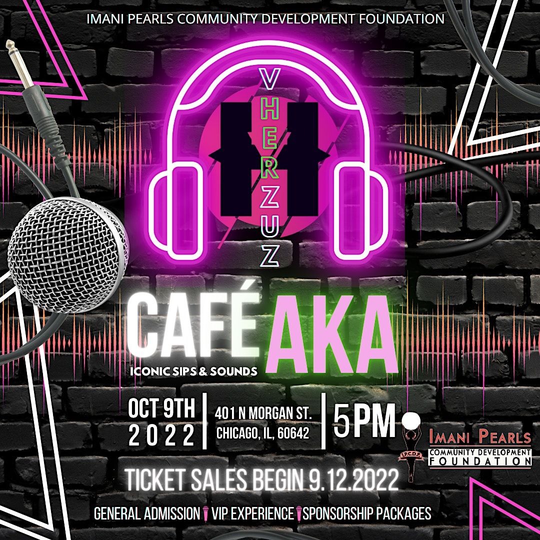 2022 Cafe AKA - Iconic Sips and Sounds, Morgan MFG, Chicago, 9 October 2022