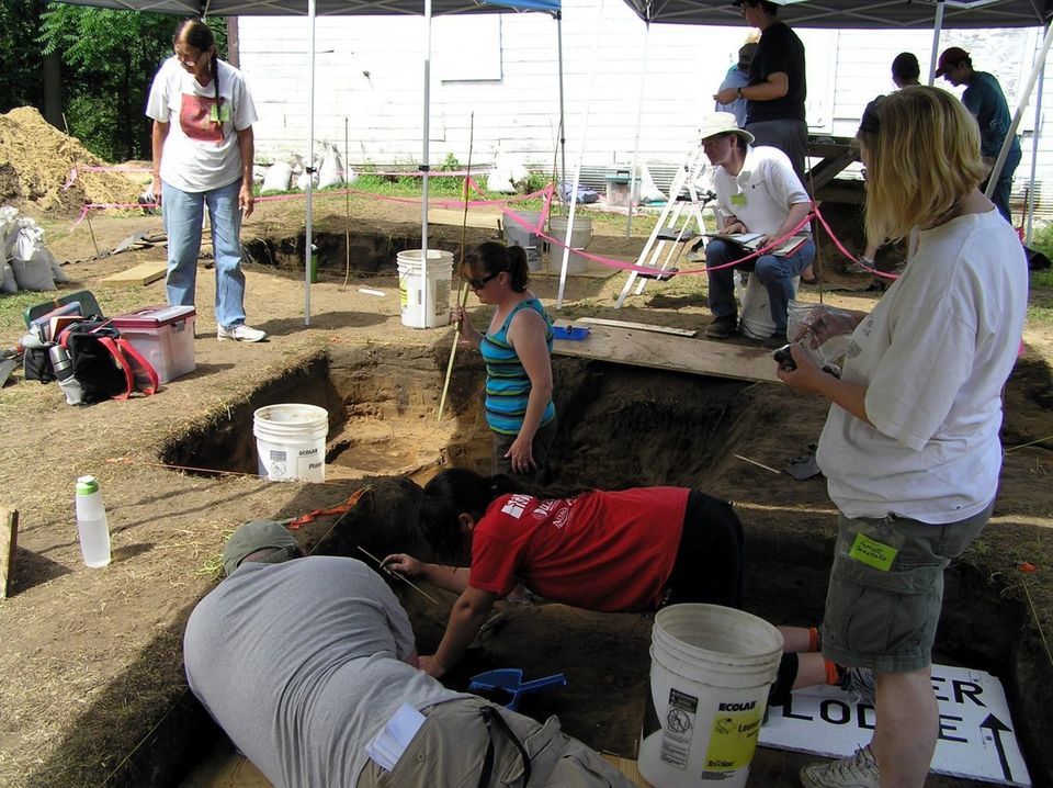 2022 Collier Lodge Archaeological Dig Program, Kouts Library, 21 May 2022