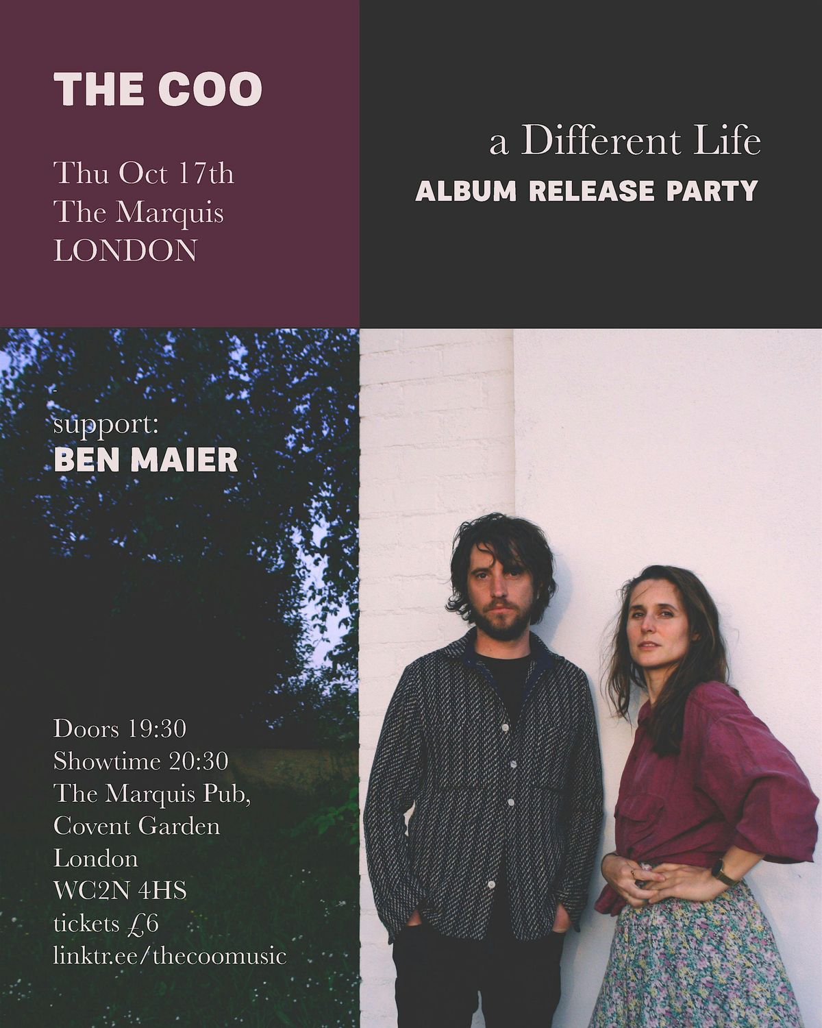The Coo - Album Release Party, The Marquis, London, 17 October 2024