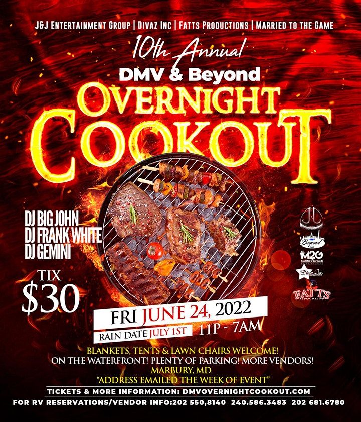DMV Overnight Cookout: Spinning hits from the 90s, 2000s, and Beyond ...