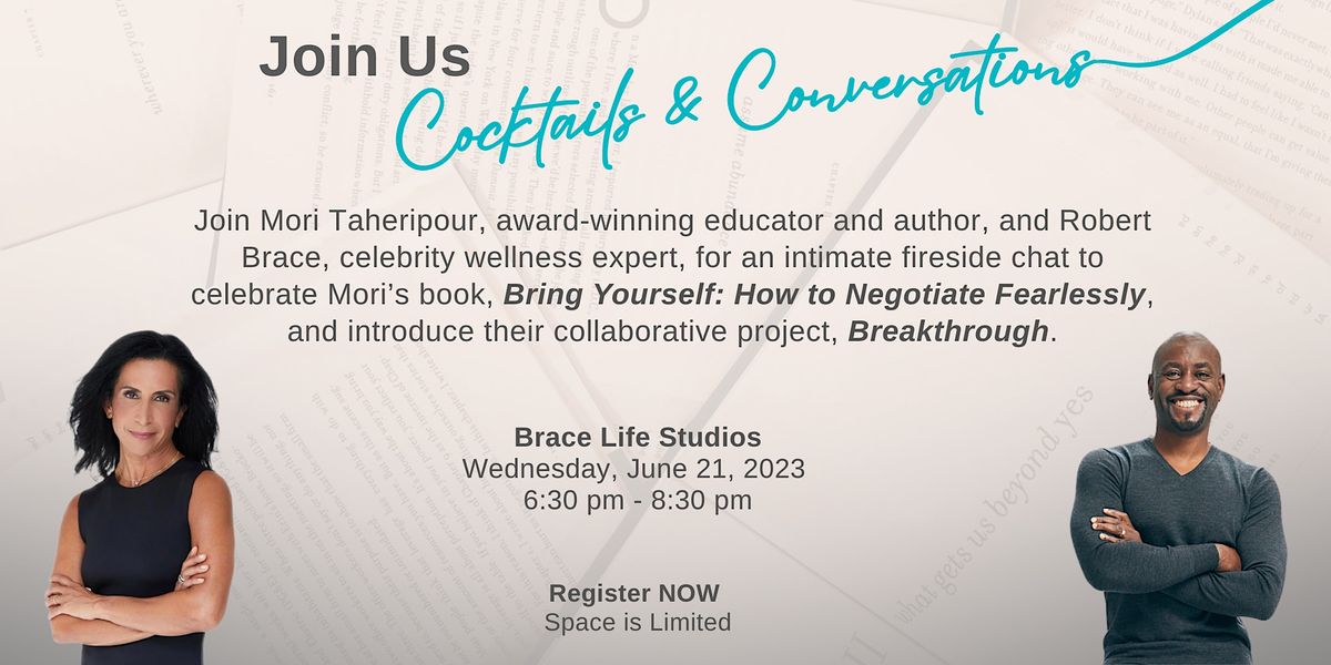 Book Event & Fireside Chat with Mori Taheripour and Robert Brace, Brace ...
