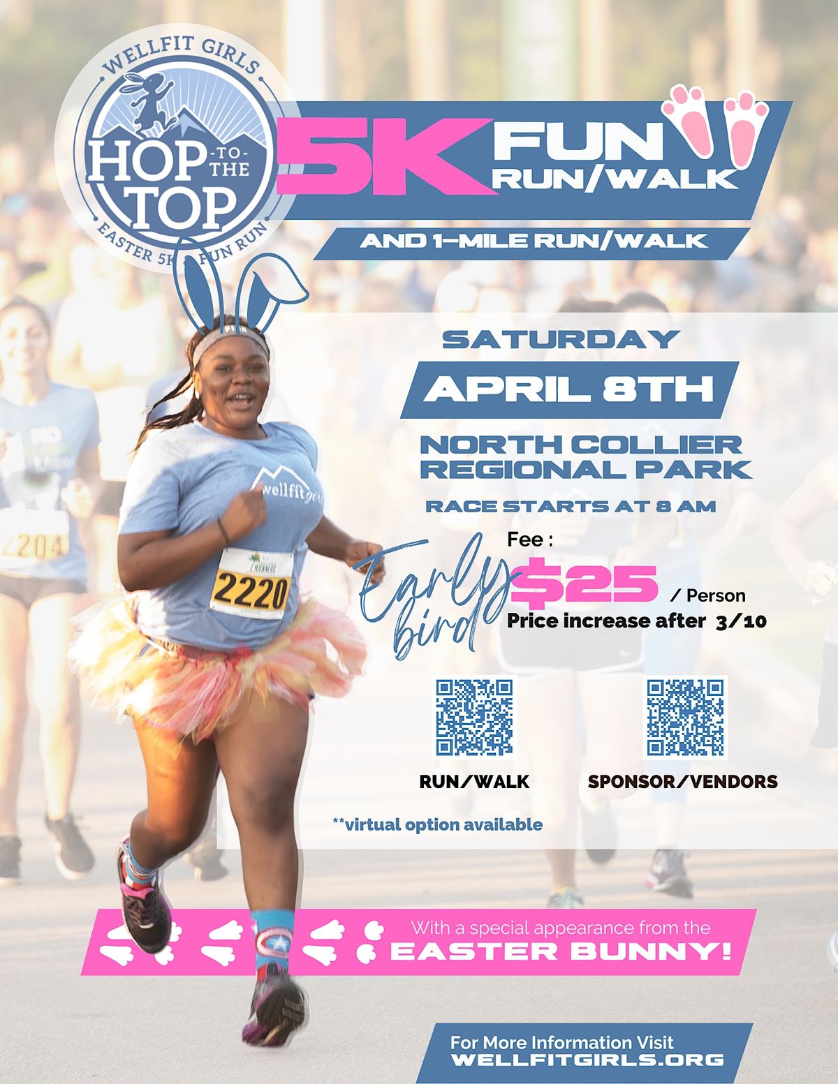 Hop to the Top 5K/1mile Fun Run/Walk/Virtual, Collier County Parks & Recreation (Behind Admin ...