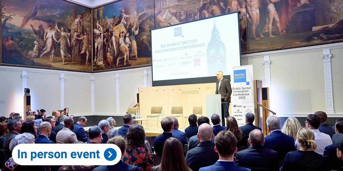 Public Sector Innovation Conference 2024, RSA House, London, 13 March 2024