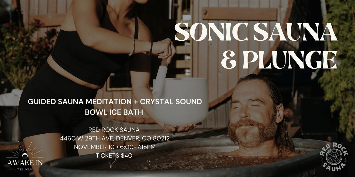 Red Rock Sauna: Sonic Sauna and Plunge and Free 1st 10 oz Beer ...