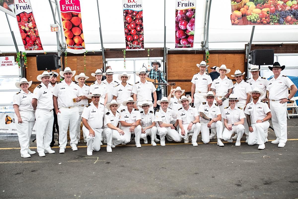 HMCS Calgary Hoedown, Crossroads Market Event Tent, Calgary, 6 July 2022