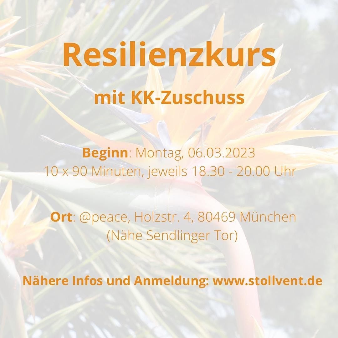 Resilienztraining LOOVANZ, @peace, München, 6 March to 22 May