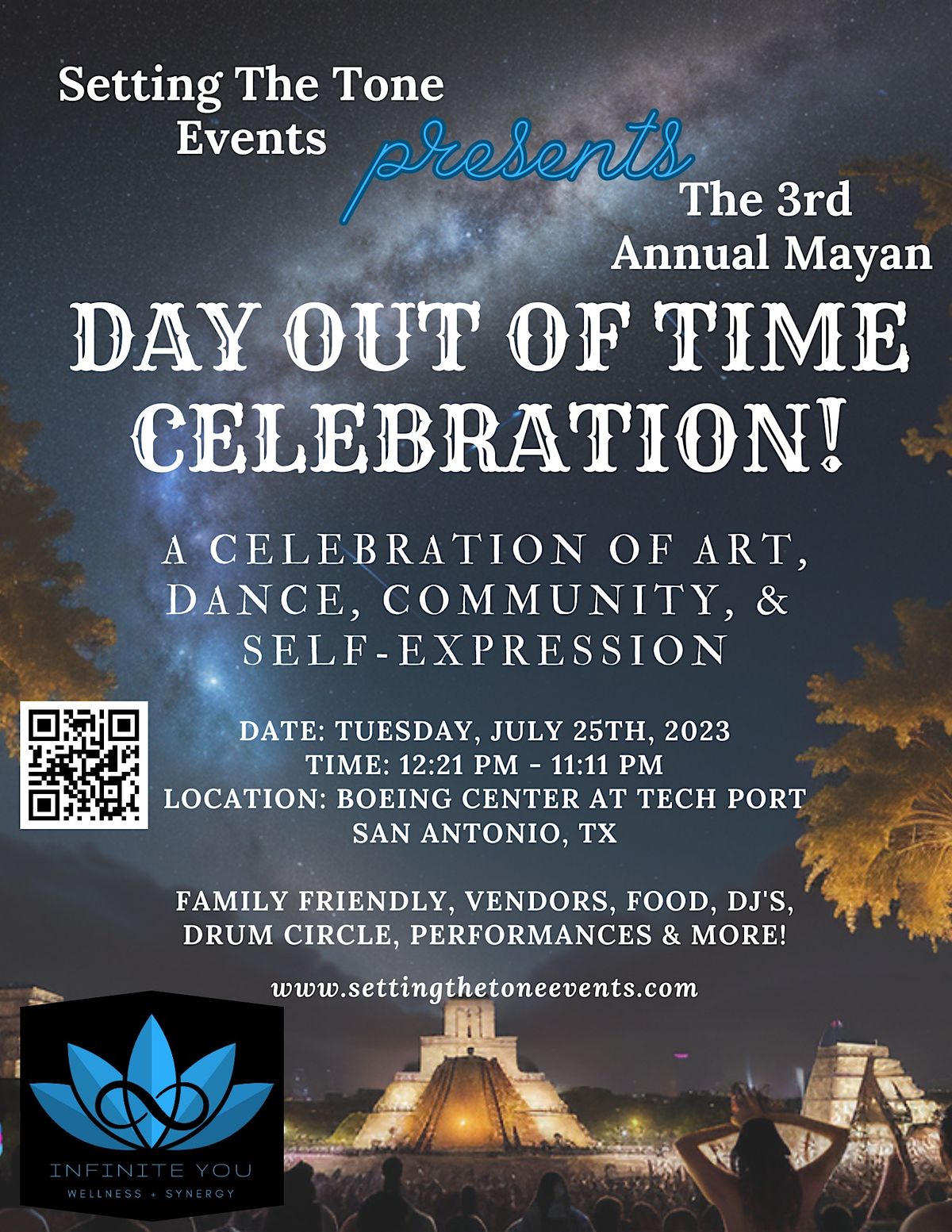 3rd Annual Mayan Day Out of Time Celebration, Boeing Center at Tech ...