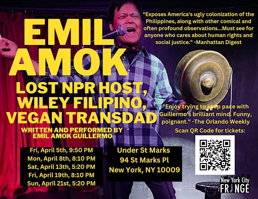 Emil Amok: Lost NPR Host, Wiley Filipino, Vegan Transdad, Under St ...